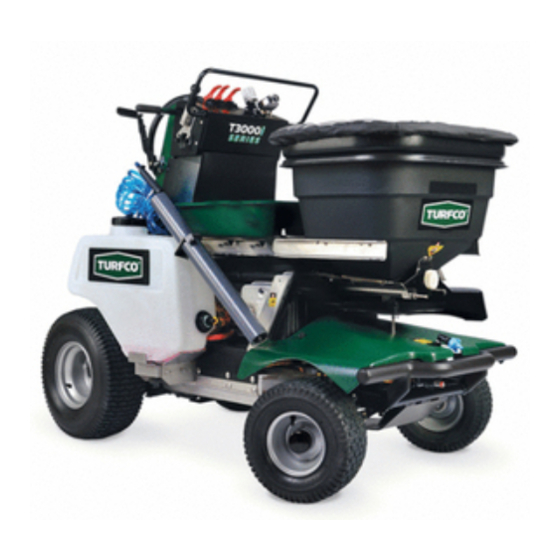 TURFCO T3000I SERIES OPERATOR'S MANUAL Pdf Download | ManualsLib