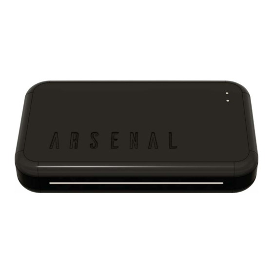 ARSENAL 2 PRO USER MANUAL Pdf Download | ManualsLib