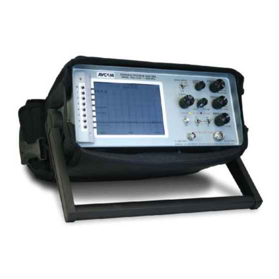 AVCOM PSA-37XP OWNER'S MANUAL Pdf Download | ManualsLib