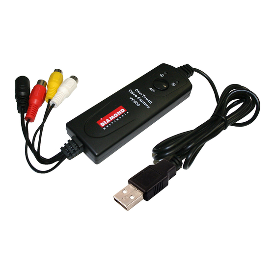 DIAMOND VC500 QUICK INSTALLATION GUIDANCE Pdf Download | ManualsLib