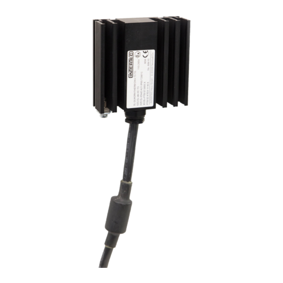 INTERTEC DATA SYSTEMS SL QUADRATHERM DE.A OPERATING INSTRUCTIONS MANUAL ...