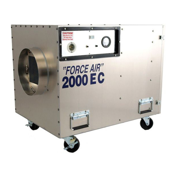 ACSI FA2000EC OPERATING & MAINTENANCE MANUAL Pdf Download | ManualsLib