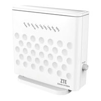 Zte Modem User Manuals Download | ManualsLib