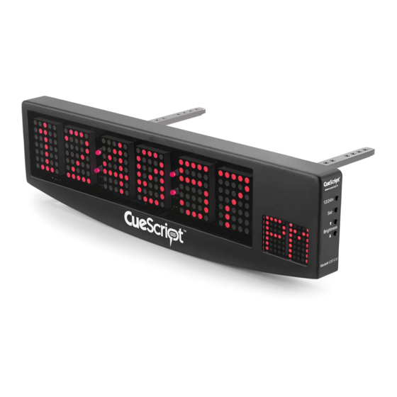 CUESCRIPT CSTD MANUAL Pdf Download | ManualsLib