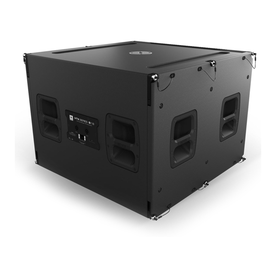 JBL VTX SERIES RIGGING MANUAL Pdf Download | ManualsLib