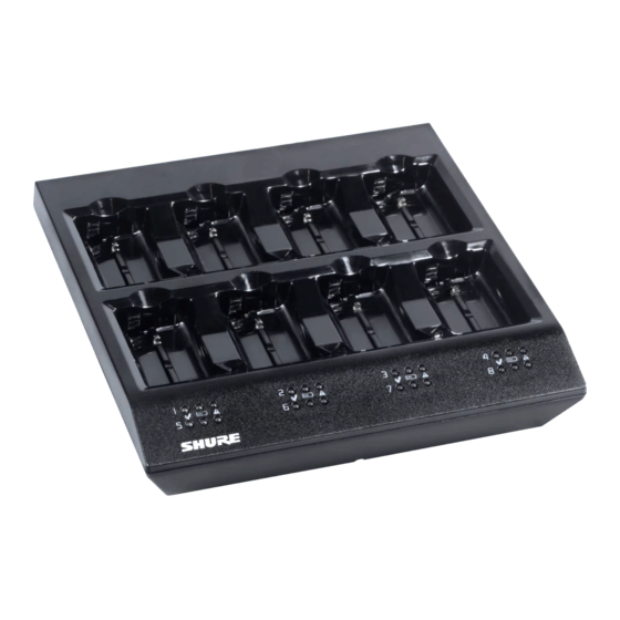 SHURE SBC800 USER MANUAL Pdf Download | ManualsLib