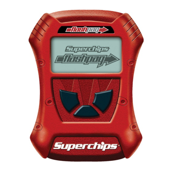 SUPERCHIPS FLASHPAQ 3815 PROGRAMMING INSTRUCTIONS MANUAL Pdf Download ...