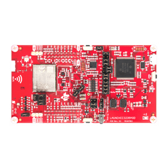 TEXAS INSTRUMENTS SIMPLELINK LAUNCHPAD CC3235MODSF USER MANUAL Pdf ...