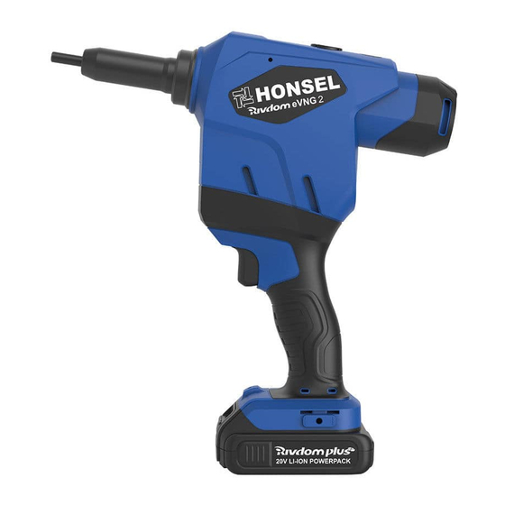 HONSEL RIVDOM EVNG2 OPERATION MANUAL Pdf Download | ManualsLib