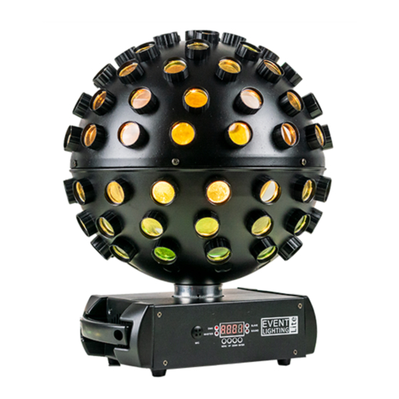 EVENT LIGHTING NITROBALL USER MANUAL Pdf Download | ManualsLib