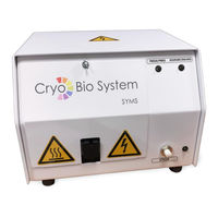 Cryo bio system SYMS I Manuals | ManualsLib