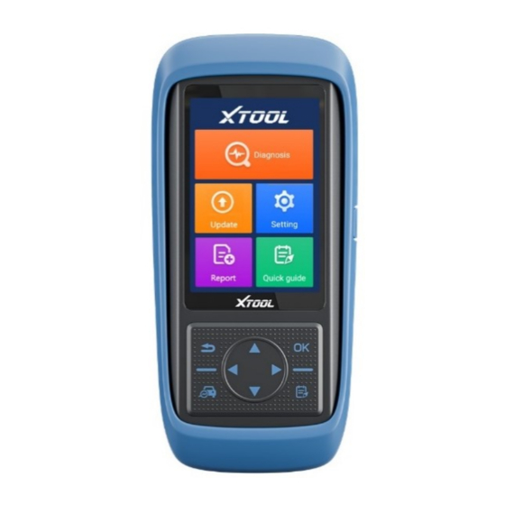 XTOOL A30 PRO QUICK MANUAL Pdf Download | ManualsLib