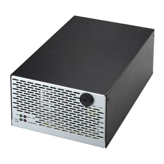 INFOSEC UPS SYSTEM SMART CHARGER S USER MANUAL Pdf Download | ManualsLib