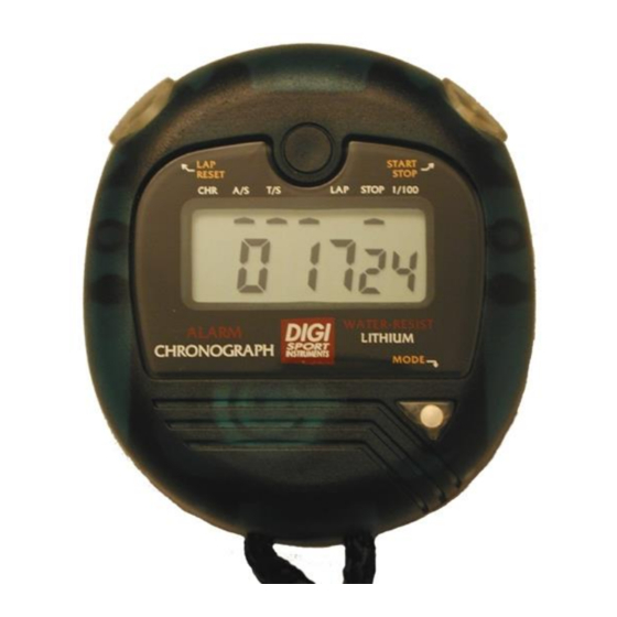 DIGI SPORT INSTRUMENTS DT2N INSTRUCTION MANUAL Pdf Download | ManualsLib