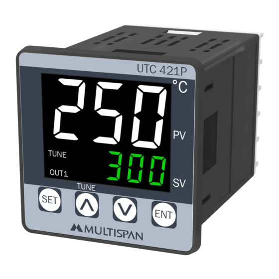 MULTISPAN UTC-121P QUICK START MANUAL Pdf Download | ManualsLib