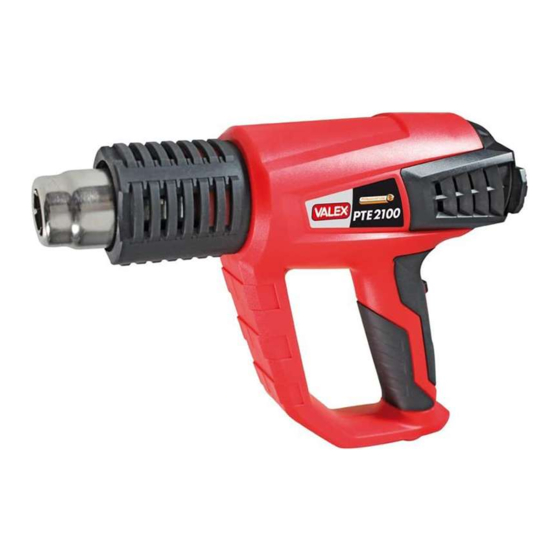 VALEX PTE 2100 INSTRUCTIONS FOR USE AND SAFETY INSTRUCTIONS Pdf ...