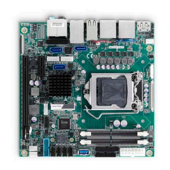 ADLINK TECHNOLOGY AMITX-SL-G USER MANUAL Pdf Download | ManualsLib