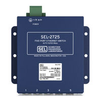 SEL -2725 INSTALLATION AND MAINTENANCE MANUAL Pdf Download | ManualsLib