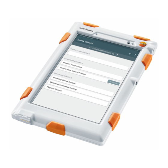 TESTO SAVERIS 0573 2600 01 INSTRUCTION MANUAL Pdf Download | ManualsLib