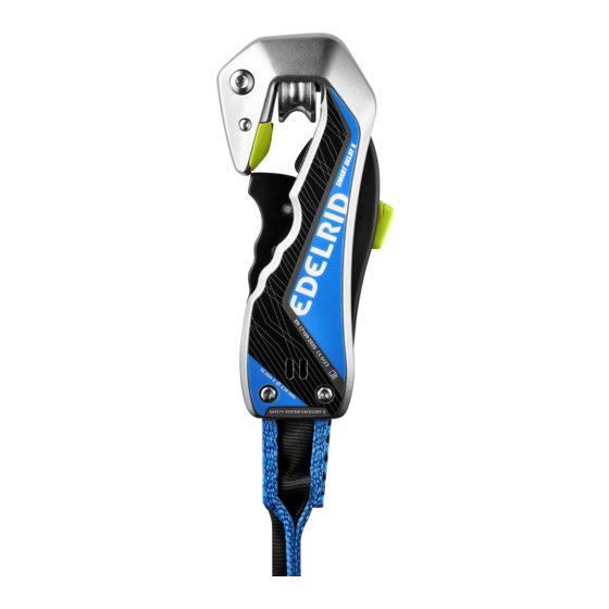 EDELRID SMART BELAY X MANUAL Pdf Download | ManualsLib