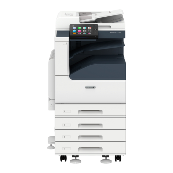 FUJIFILM APEOSPORT C3060 QUICK REFERENCE NOTES Pdf Download | ManualsLib