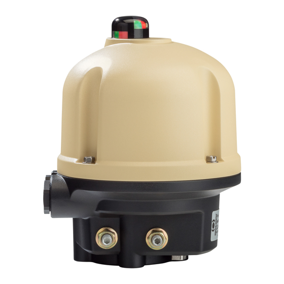 BERNARD CONTROLS AQL RANGE STARTUP MANUAL Pdf Download | ManualsLib