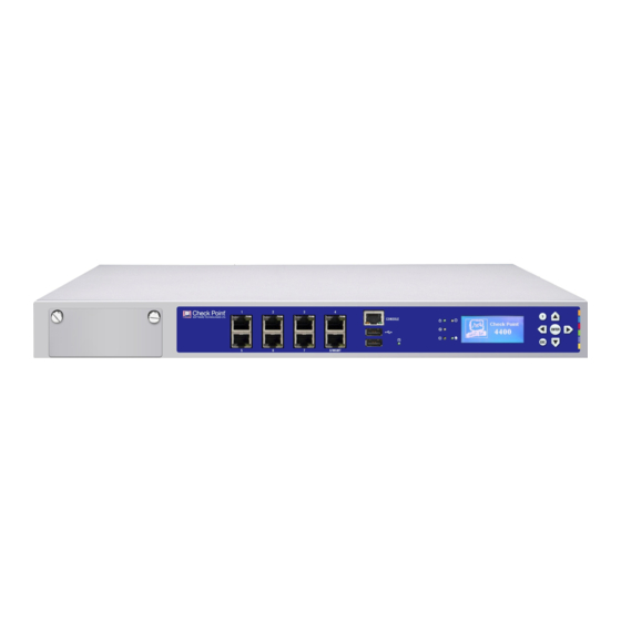 CHECK POINT 12600 MOUNTING INSTRUCTIONS Pdf Download | ManualsLib