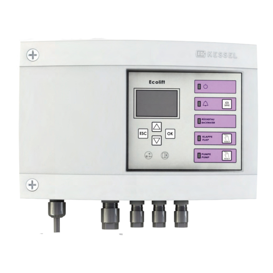 KESSEL ECOLIFT INSTRUCTIONS FOR INSTALLATION, OPERATION AND MAINTENANCE ...