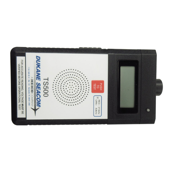 DUKANE SEACOM TS500 TECHNICAL MANUAL Pdf Download | ManualsLib
