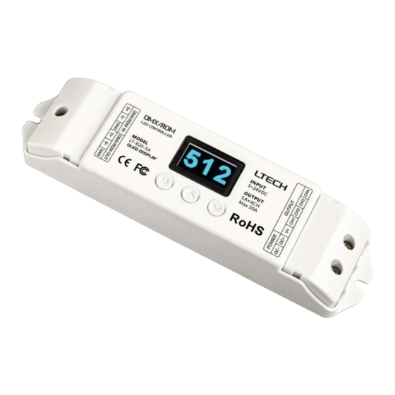 LTECH LT-820-5A QUICK START MANUAL Pdf Download | ManualsLib