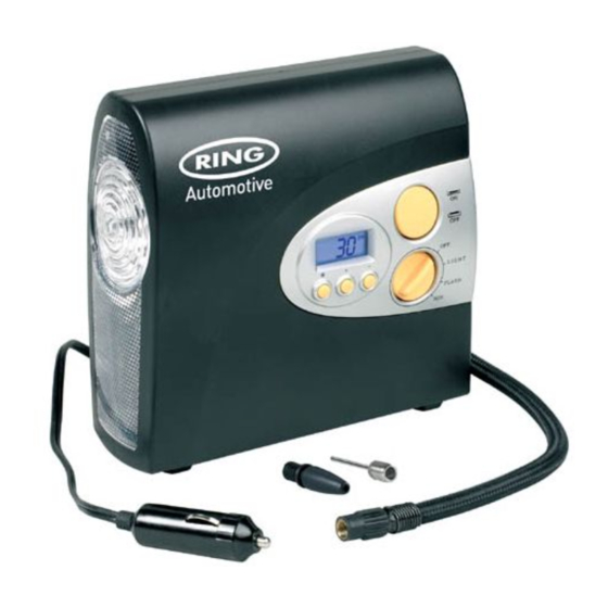 RING AUTOMOTIVE RAC600 INSTRUCTIONS Pdf Download | ManualsLib