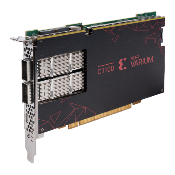 XILINX VARIUM C1100 INSTALLATION MANUAL Pdf Download | ManualsLib