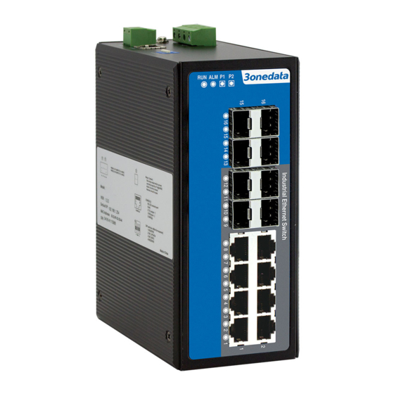 3ONEDATA IES7116G-8GS SERIES QUICK INSTALLATION MANUAL Pdf Download ...