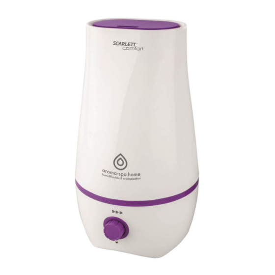 SCARLETT COMFORT SC-AH986M14 INSTRUCTION MANUAL Pdf Download | ManualsLib