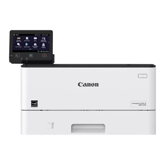CANON IMAGEGLASS X LBP 1238 II SETUP MANUAL Pdf Download | ManualsLib