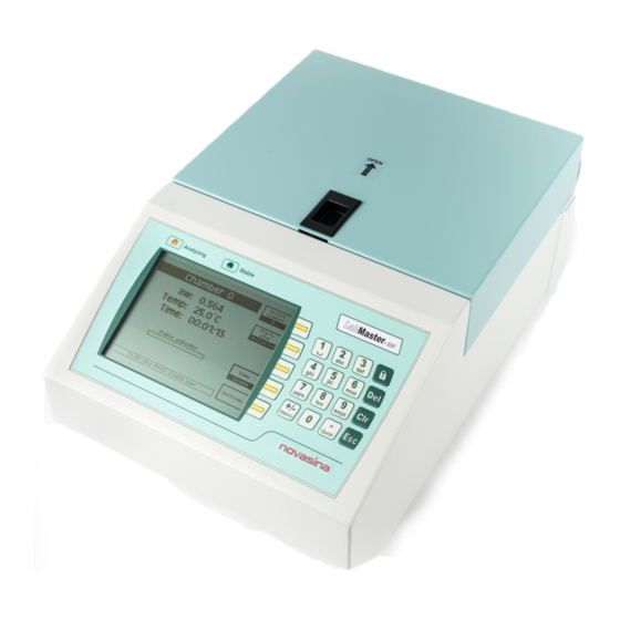 NOVASINA LABMASTER-AW OPERATING INSTRUCTIONS MANUAL Pdf Download ...