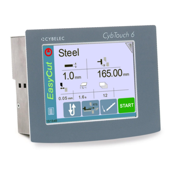 CYBELEC CYBTOUCH 6 W USER MANUAL Pdf Download | ManualsLib