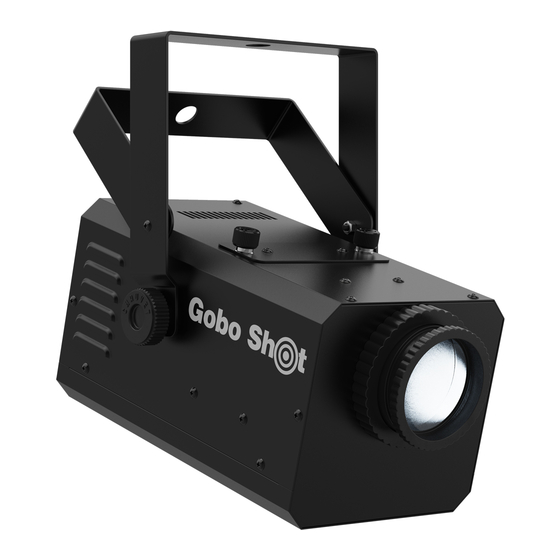 CHAUVET DJ GOBO SHOT QUICK REFERENCE MANUAL Pdf Download | ManualsLib