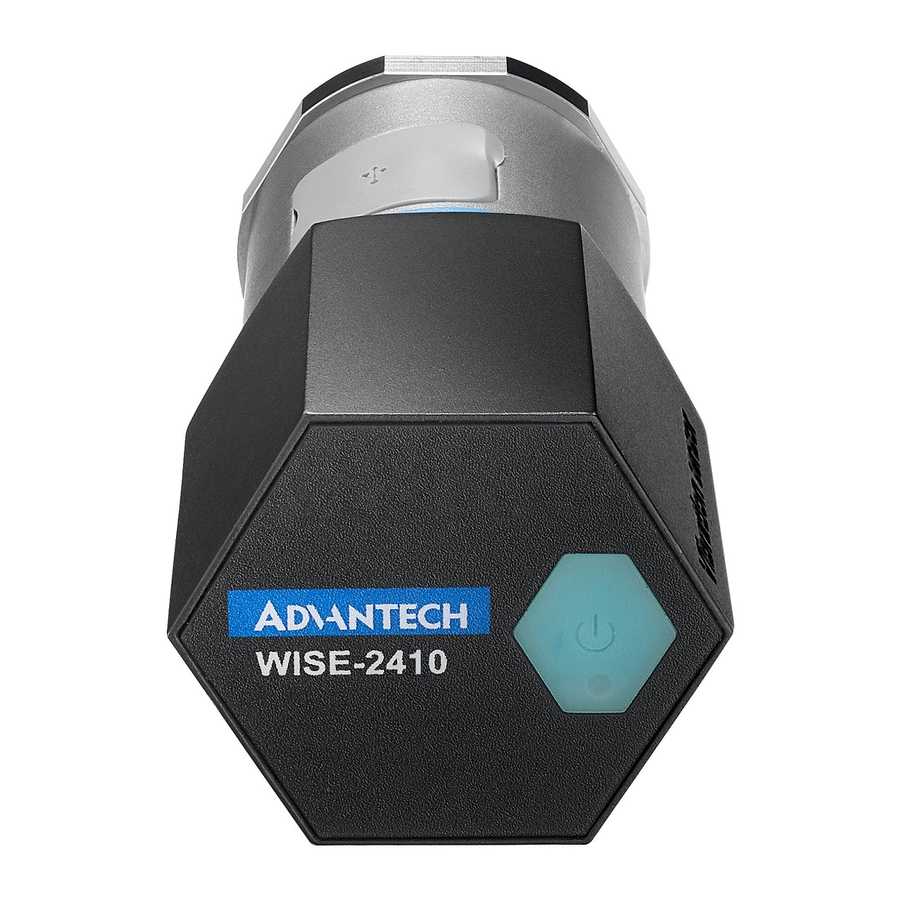 ADVANTECH WISE-2410 STARTUP MANUAL Pdf Download | ManualsLib