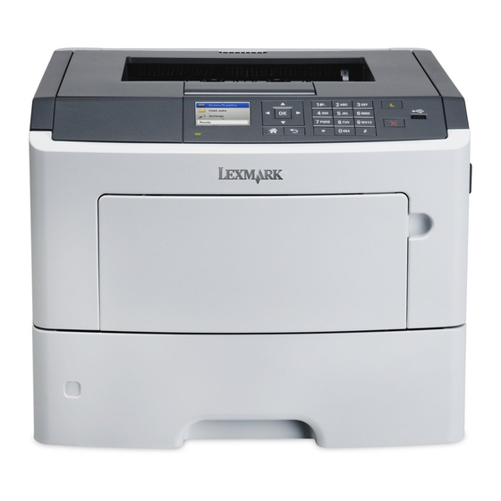 LEXMARK MS517 USER MANUAL Pdf Download | ManualsLib