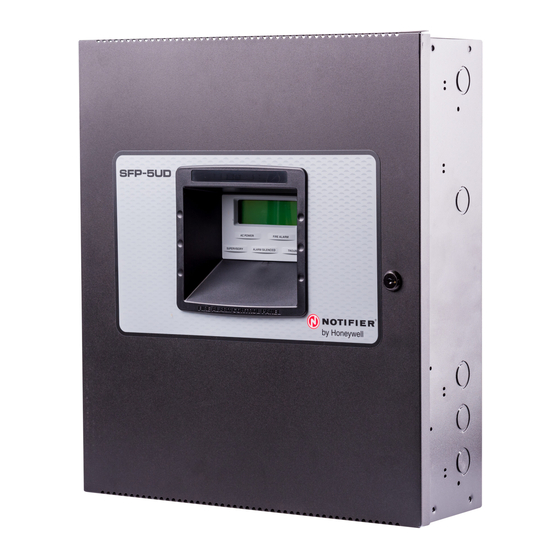 HONEYWELL NOTIFIER SFP-5UD SERIES MANUAL Pdf Download | ManualsLib