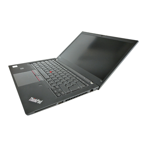 LENOVO THINKPAD P14S GEN 1 MANUAL Pdf Download | ManualsLib
