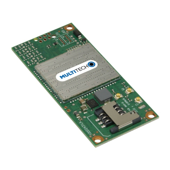 MULTITECH SOCKETMODEM CELL MTSMC-L4G1 DEVICE MANUAL Pdf Download ...
