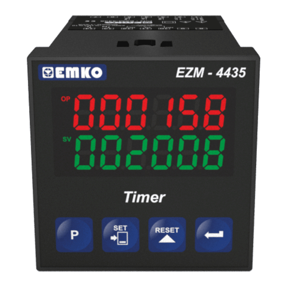 EMKO RS PRO EZM SERIES INSTRUCTION MANUAL Pdf Download | ManualsLib