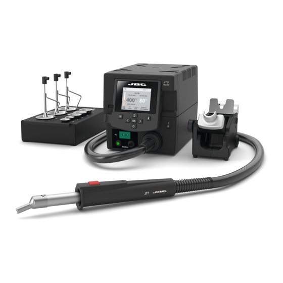 JBC JT JTSE-1A INSTRUCTION MANUAL Pdf Download | ManualsLib