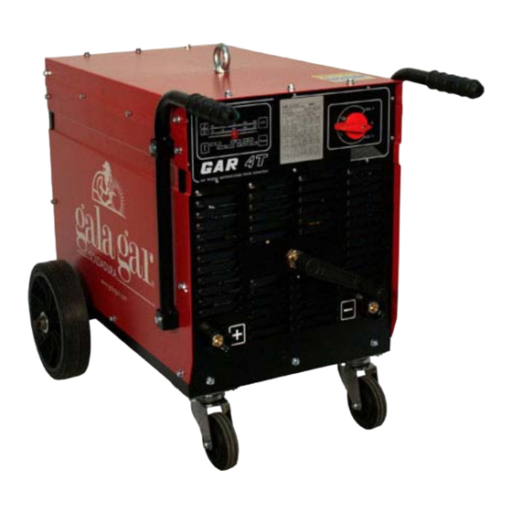 GALA GAR GAR T TECHNICAL INSTRUCTION MANUAL Pdf Download | ManualsLib