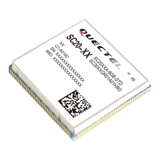 QUECTEL SC20-CE USER MANUAL Pdf Download | ManualsLib