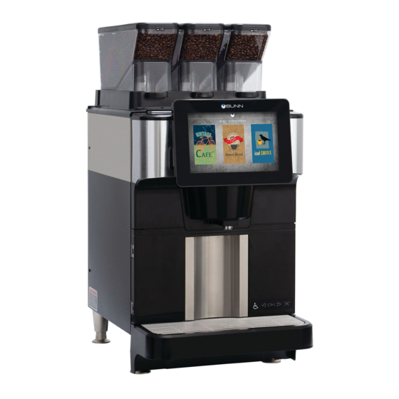 BUNN FAST CUP 55400.0103 PROGRAMMING MANUAL Pdf Download | ManualsLib