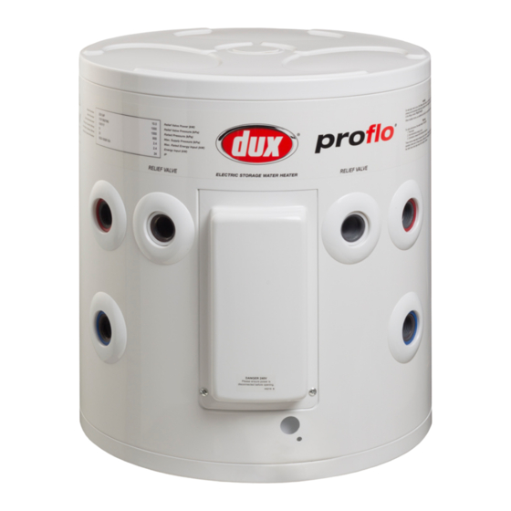 DUX PROFLO 25S124P OWNER'S MANUAL Pdf Download | ManualsLib