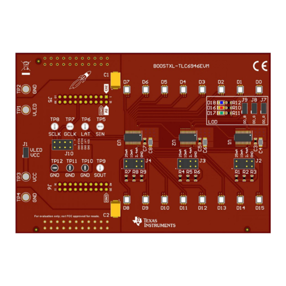 TEXAS INSTRUMENTS BOOSTXL-TLC6946EVM USER MANUAL Pdf Download | ManualsLib